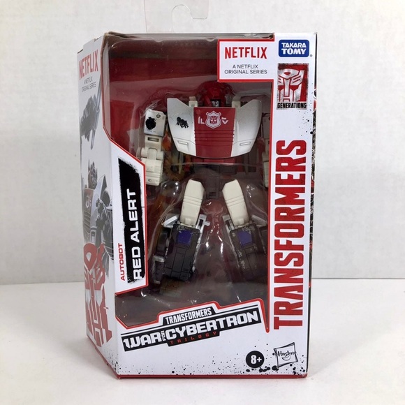 Hasbro | Toys | Transformers Hasbro Netflix Wfc Autobot Red Alert ...